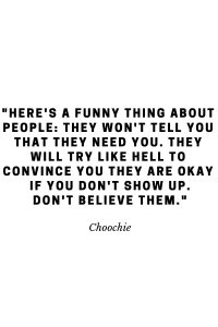 How To Show Up For Life